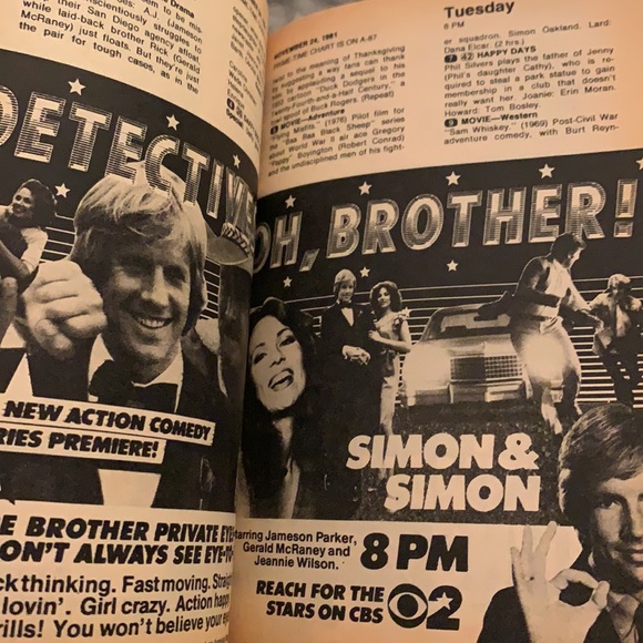 tv guide | Other | Vintage Tv Guide Nov 981 | Poshmark